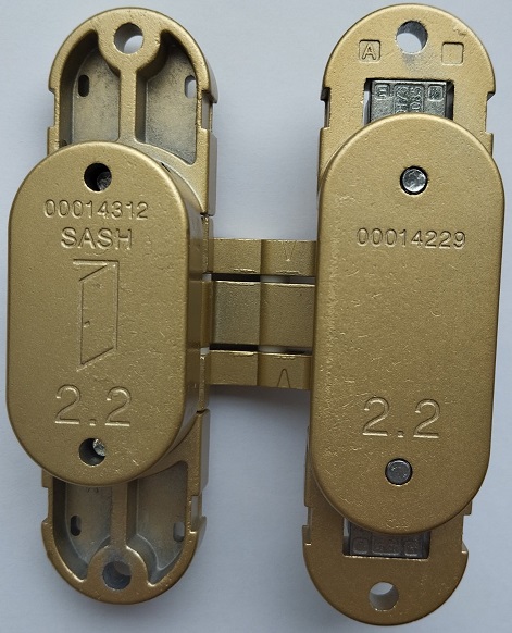 Петля скрытой установки ECLIPSE 2.0 E30200.03.34 (мат. хром) (4 накладки в комплекте) купить в ...